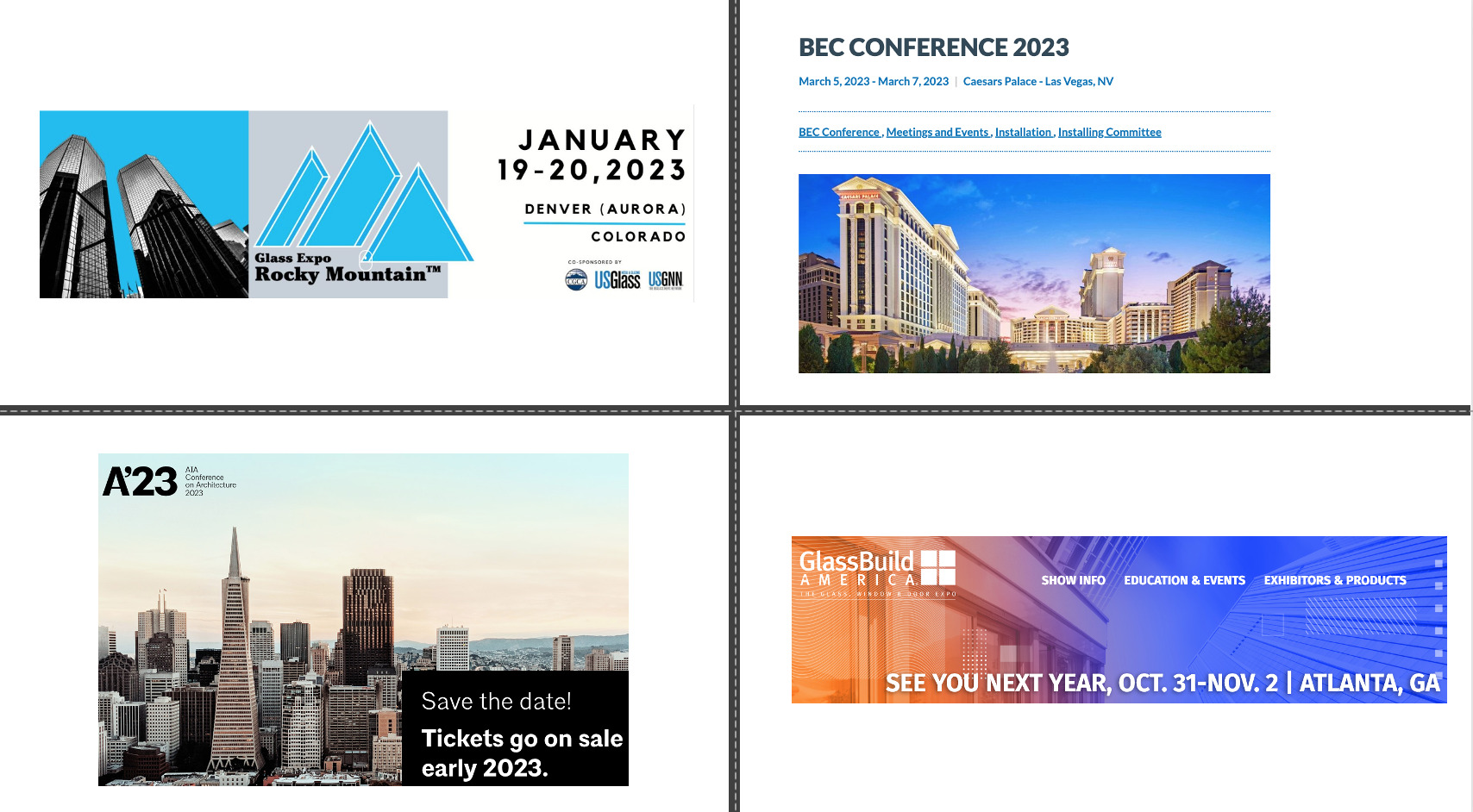 2023 JEI Structural Engineering Trade Show Calendar - JEI Structural ...