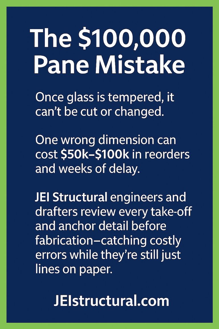 The $100,000 Pane Mistake - WHY JEI - JEI Structural Façade Engineering ...
